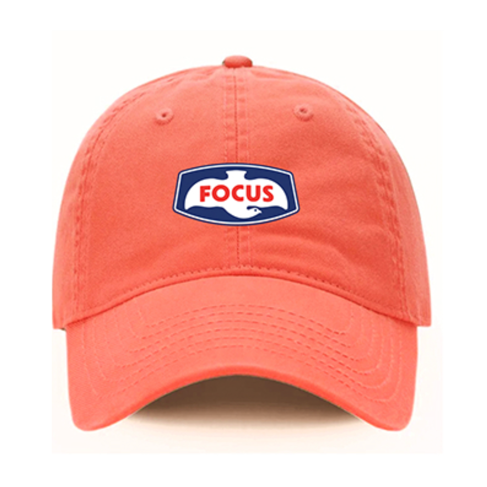 Focus Bird's Eye View Dad Cap - Pumpkin