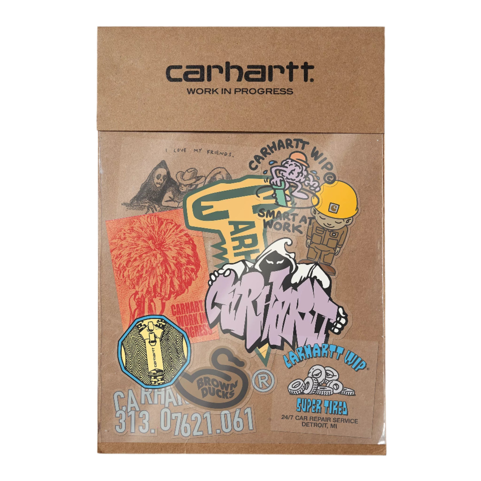 Carhartt WIP Sticker Bag - Multicolour AW24