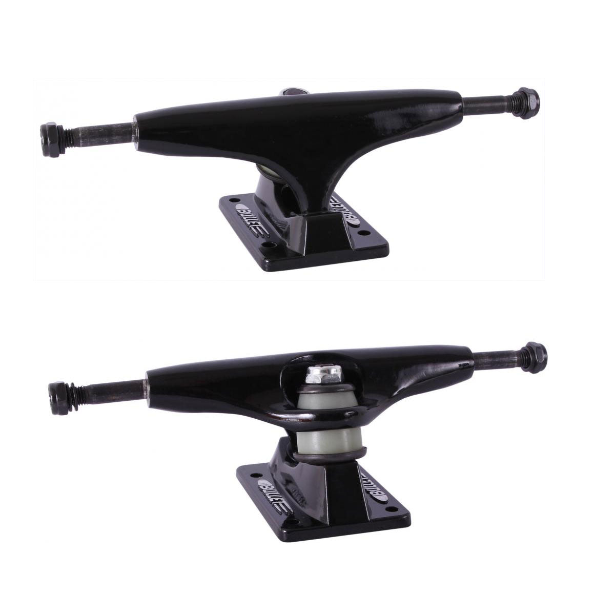 Bullet 130 Trucks Black - Pair - Focus